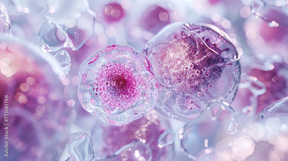 B cells maturation process, leading to plasma cells, educational, clear ...