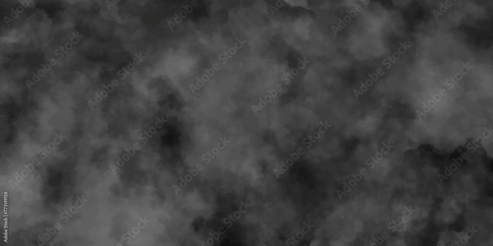 Abstract design with smoke on black overlay effect. Fog and smoky ...
