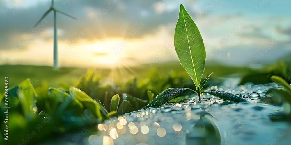 Foto de Eco-friendly Green Hydrogen Production from Renewable ...