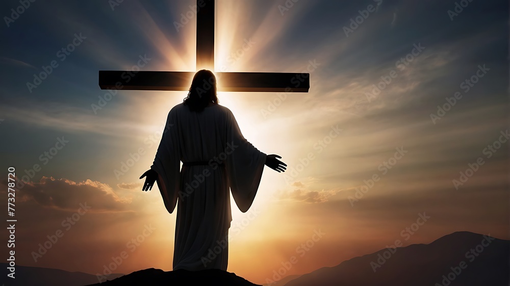 Jesus on the cross, Jesus on the cross, status of Jesus, Christen ...