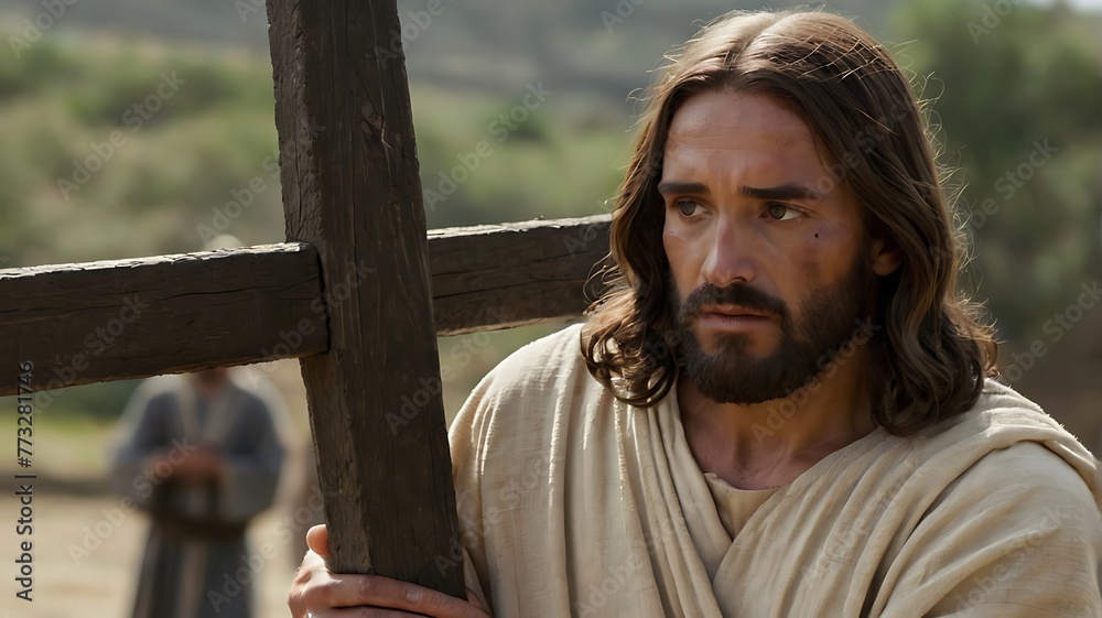 Jesus on the cross, Jesus on the cross, status of Jesus, Christen ...