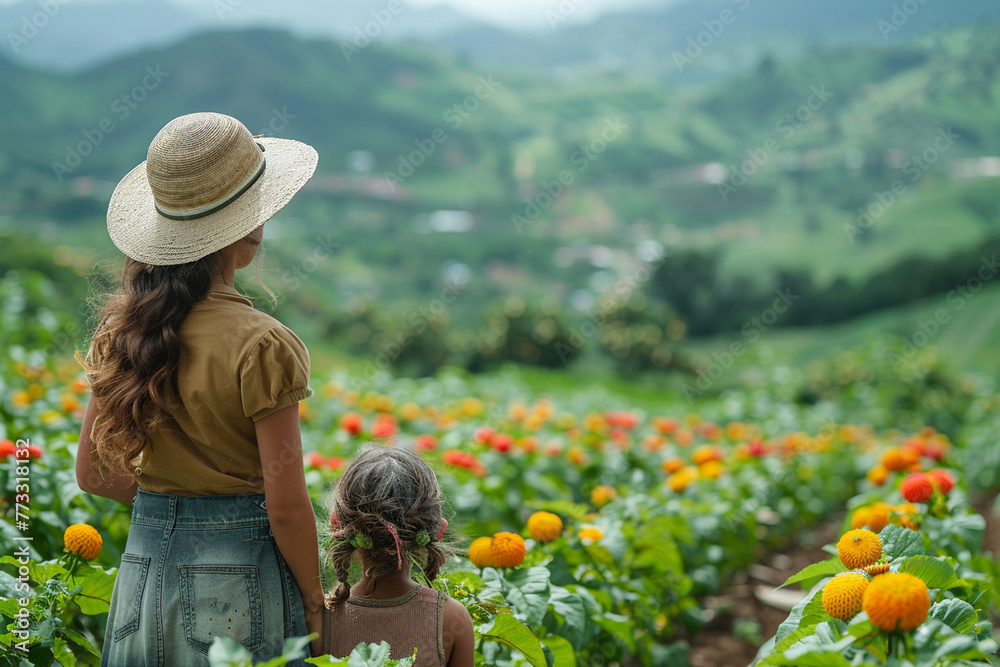 Infographic presenting data on child labor in the agricultural sector ...
