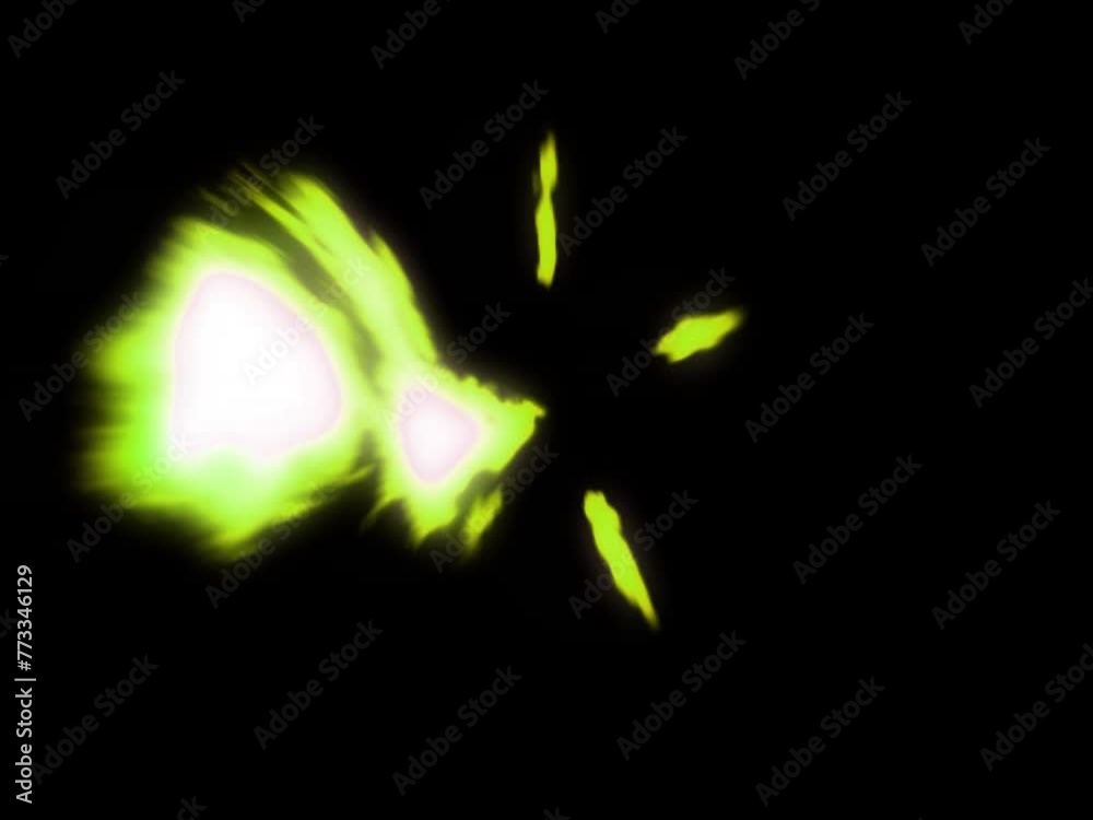 Automatic fire Realistic gun shot muzzle flashes set. Dangerous ...