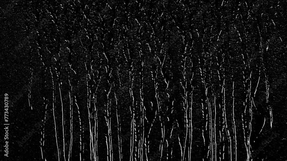 4k Loop Rain Drops Falling Alpha, Real Rain, High quality, Slow Rain ...