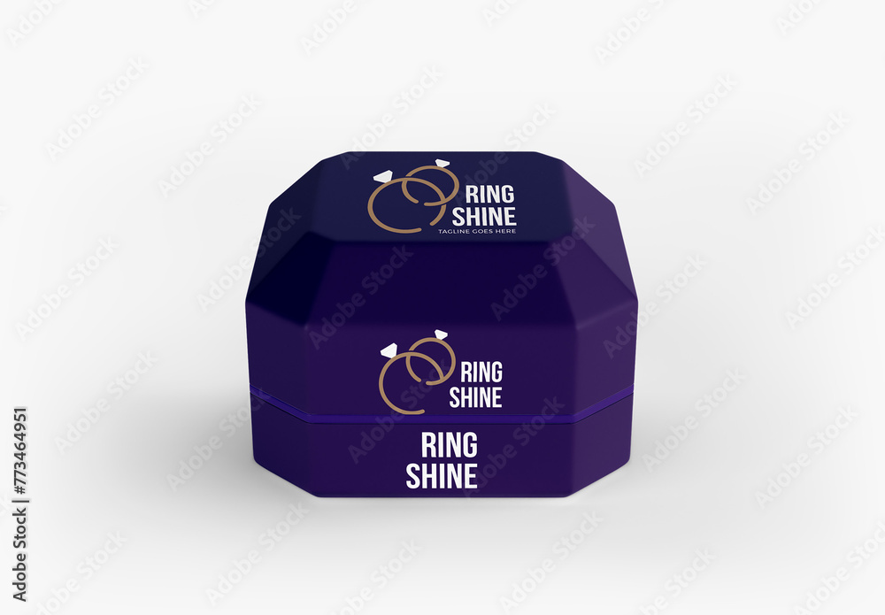 Ring Box Mockup Stock Template | Adobe Stock