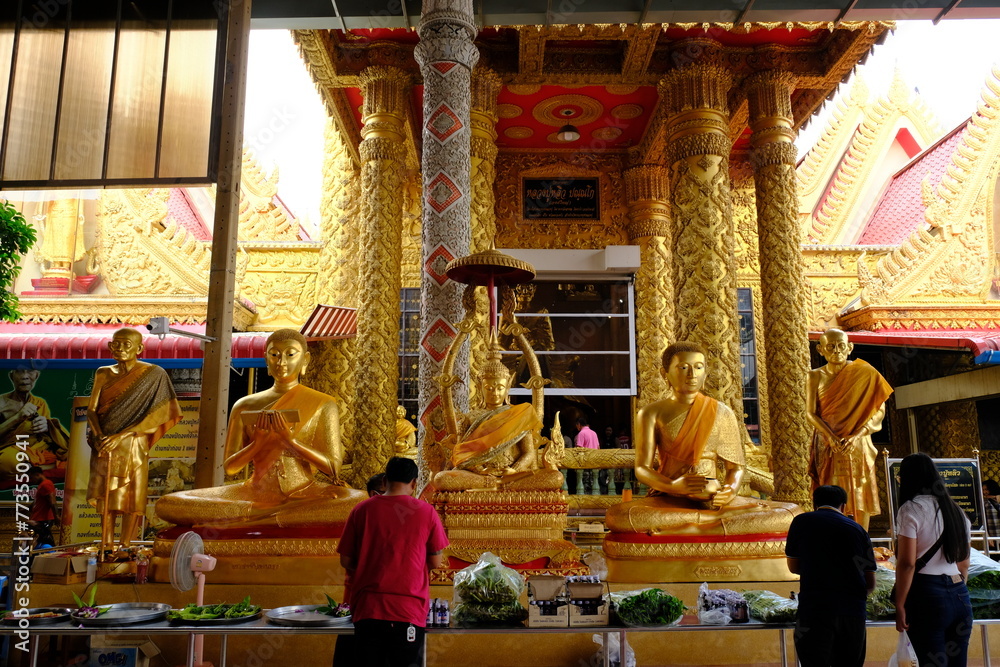statue of buddha, LUANGPULIU, LuangPU LIU,wat rai tang tong,hai temple ...