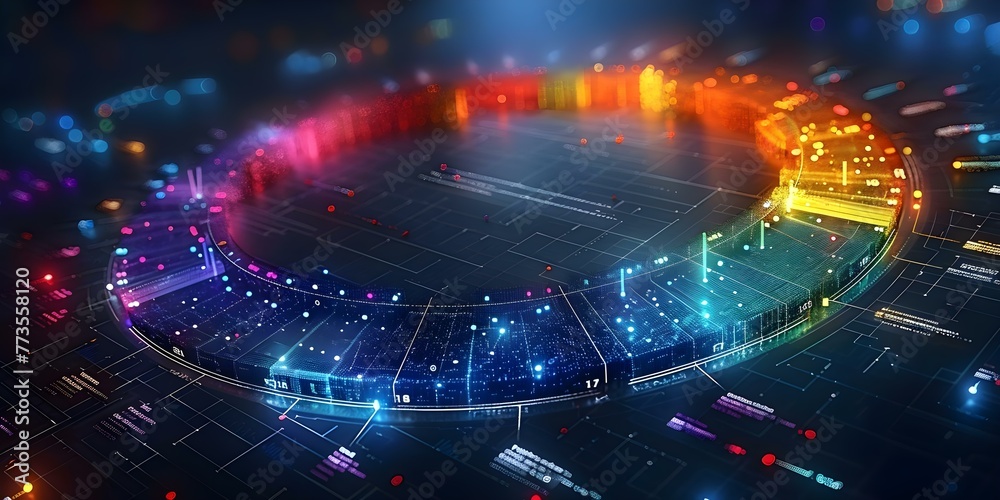 An infographic showing a cycle diagram with stages and options for ...