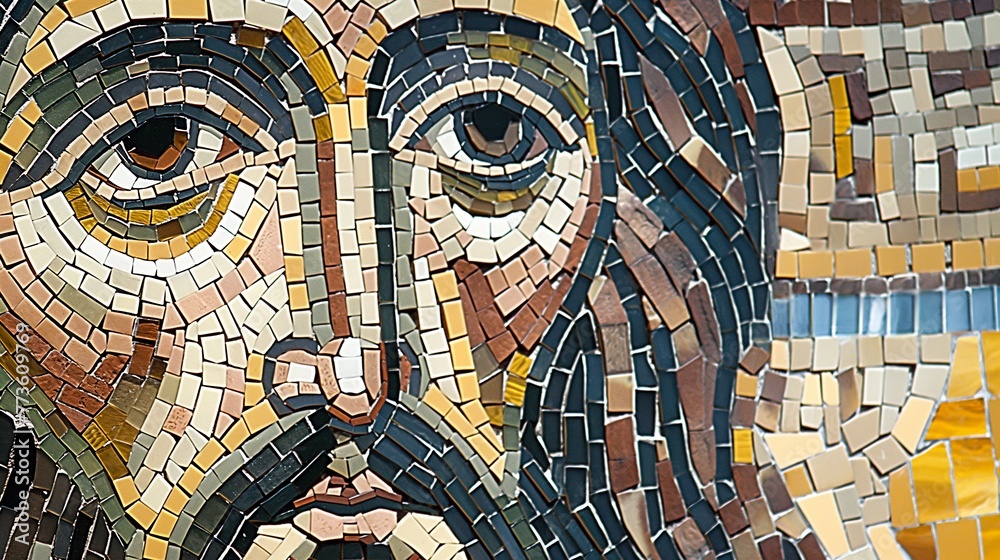 Jesus is everywhere, Jesus is watching you, Jesus Christ Face made of ...