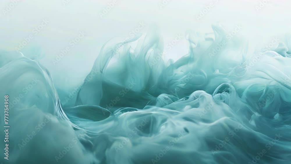 Crashing waves engulf the surface of the sea, swirling and surging with ...