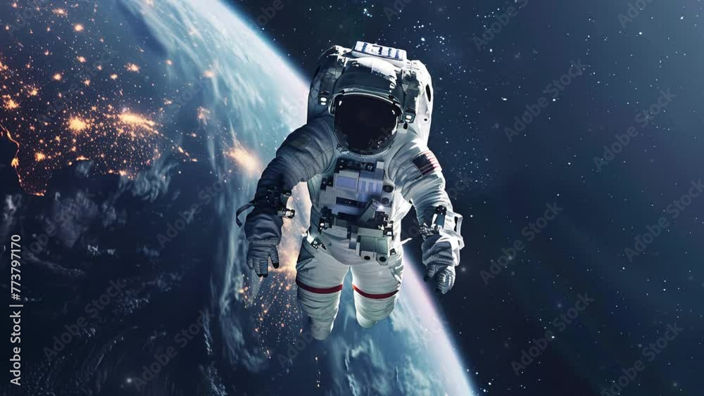 An astronaut who goes on a spacewalk wears a full space suit ...