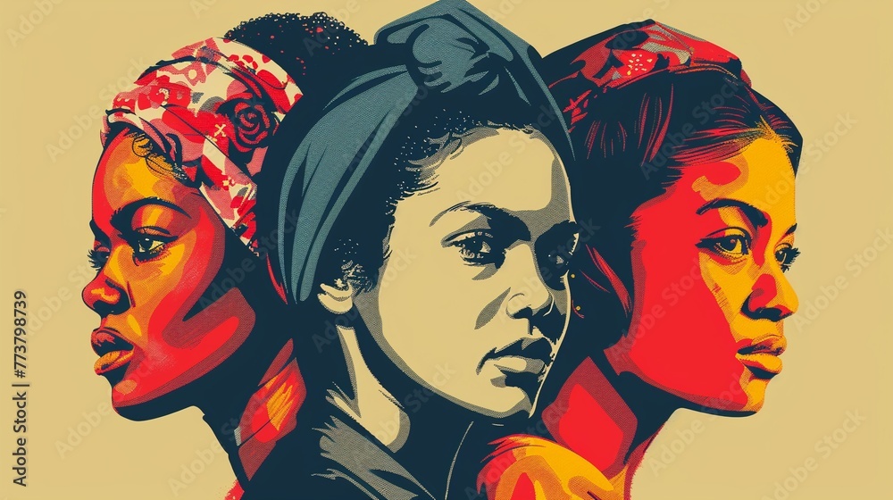 Feminist Icons Depict iconic figures in the feminist movement, past and ...