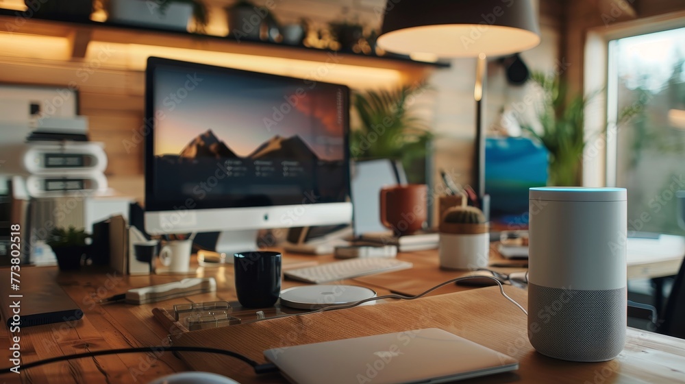 Artificial Intelligence Assistants Cinematic shots showcasing AI ...