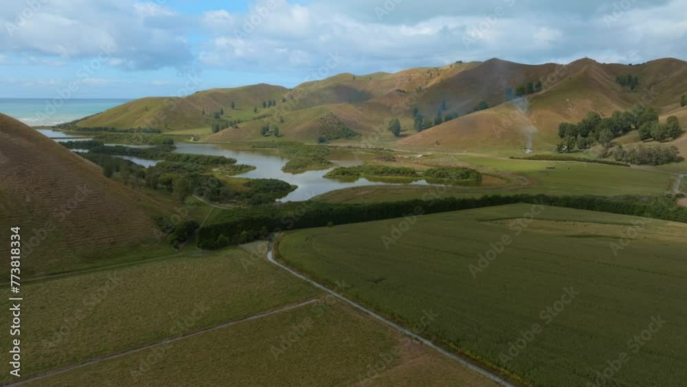 Vidéo Stock Orongo Station Conservation Master Plan in Poverty bay ...