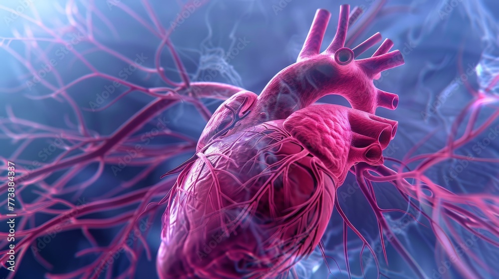 Cardiovascular system. consists of the heart, arteries, veins, and ...