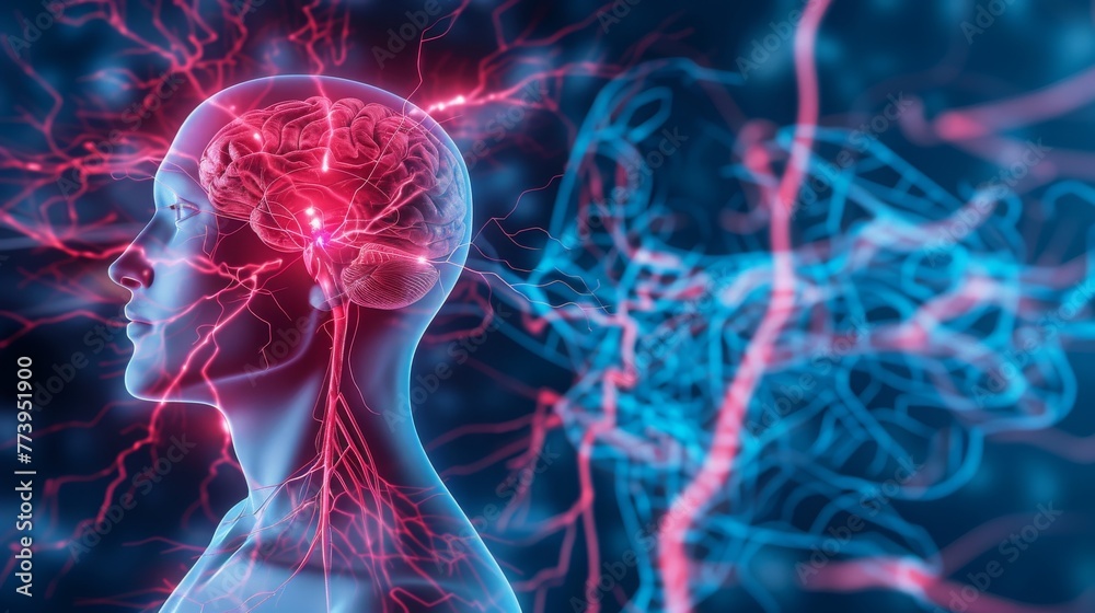 A stroke or a brain attack. occurs when something blocks blood supply ...