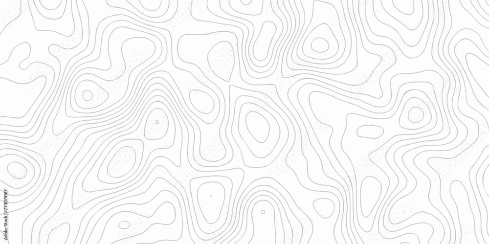 Vector geography landscape Topo contour map on white background ...