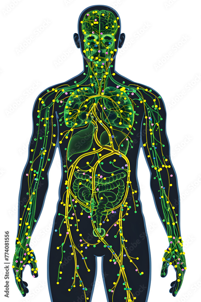 Foto de Exhaustively Detailed Diagram of Lymph Node Locations in the ...