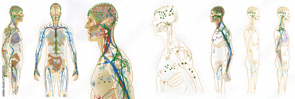 Foto de Exhaustively Detailed Diagram of Lymph Node Locations in the ...