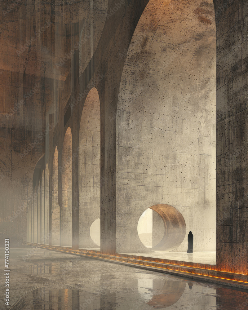 Textura futurista de rascacielos, renderizado de alta calidad de una ...