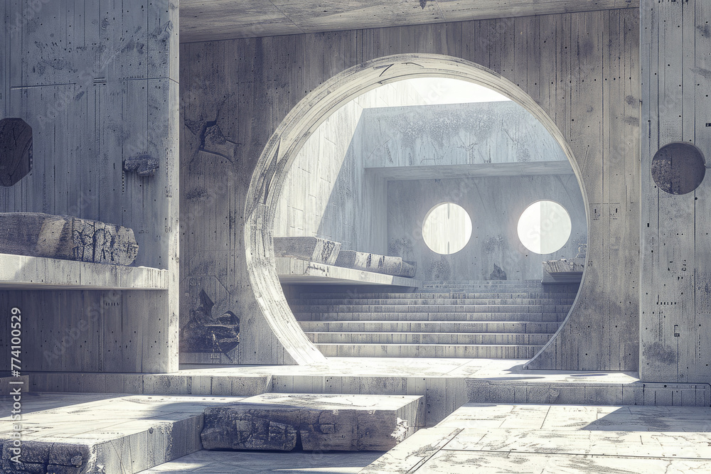 Textura futurista de rascacielos, renderizado de alta calidad de una ...