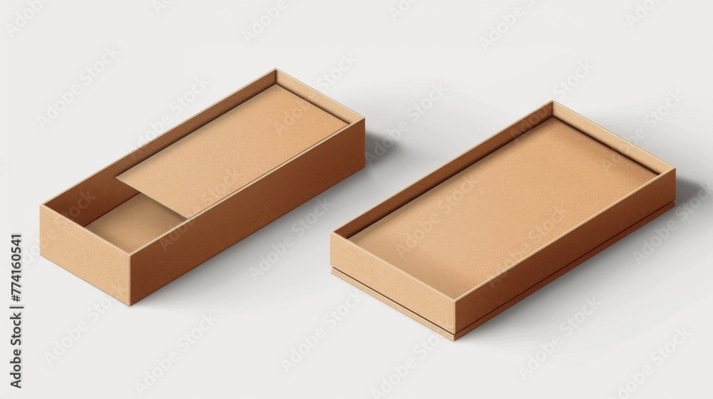 The mockup is created as a realistic modern illustration set based on a ...