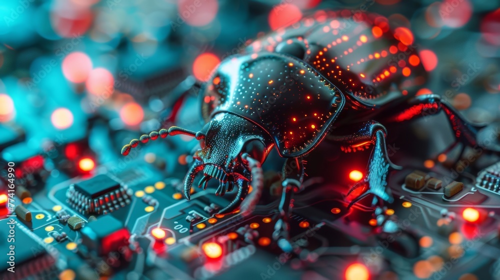 The beetles are causing havoc by invading and damaging electronic ...