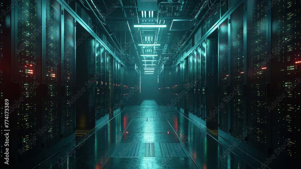 Future concepts: data centers, intelligent warehouses, digitized lines ...