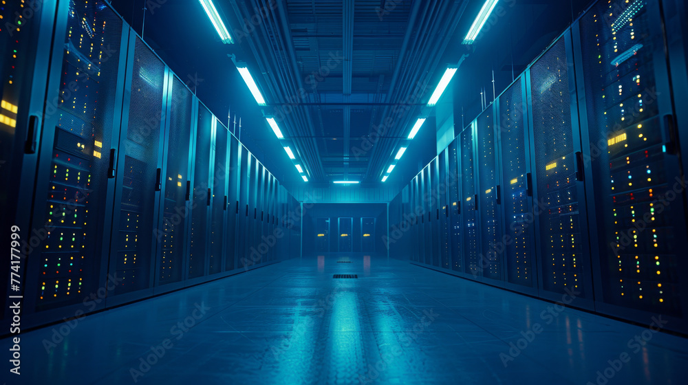 Future concepts: data centers, intelligent warehouses, digitized lines ...