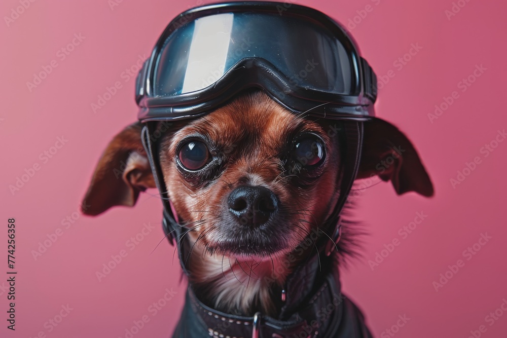 Inspired by the blend of everyday life and dreams, a baby-dog dons an ...