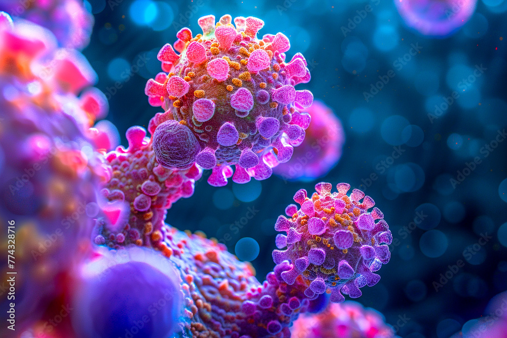 Interactive 3D models of cell signaling pathways, allowing users to ...