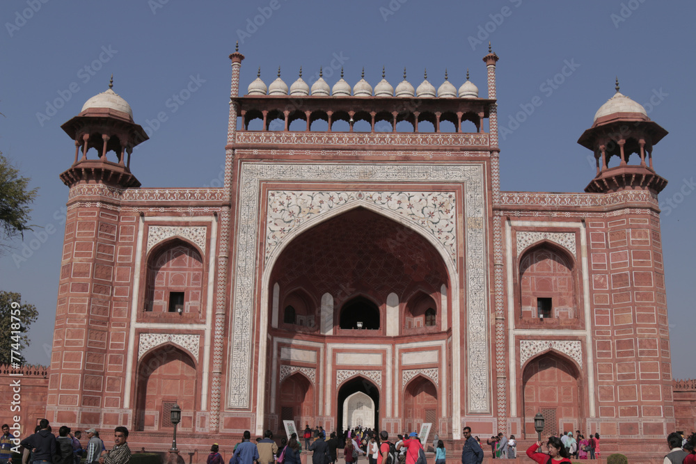 Taj Mahal India Monument Architecture Landmark Mughal UNESCO History ...