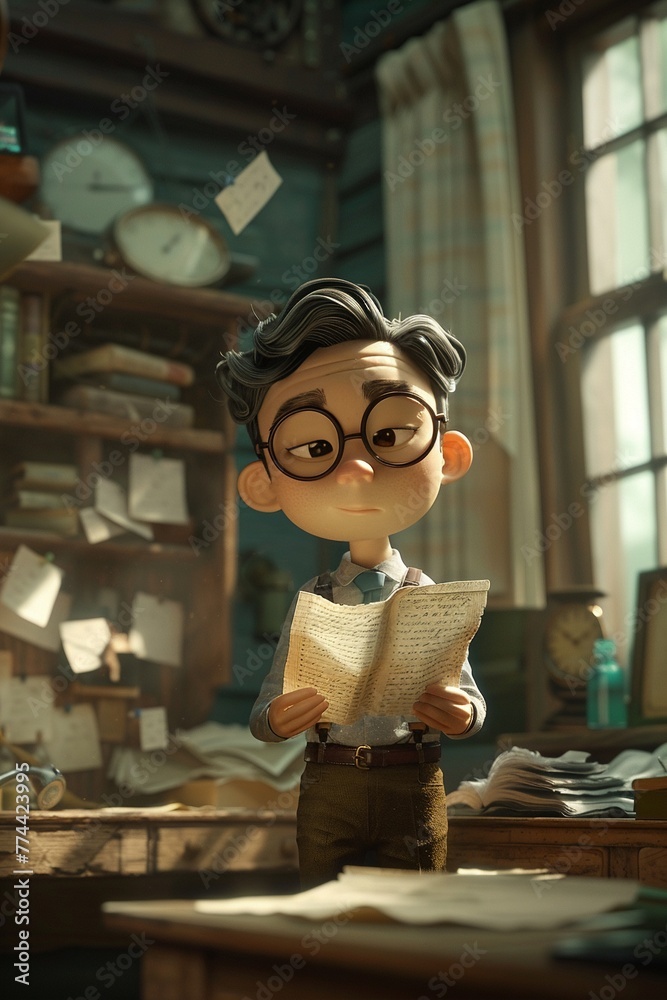 Write a letter from one character to another, expressing the pain and ...