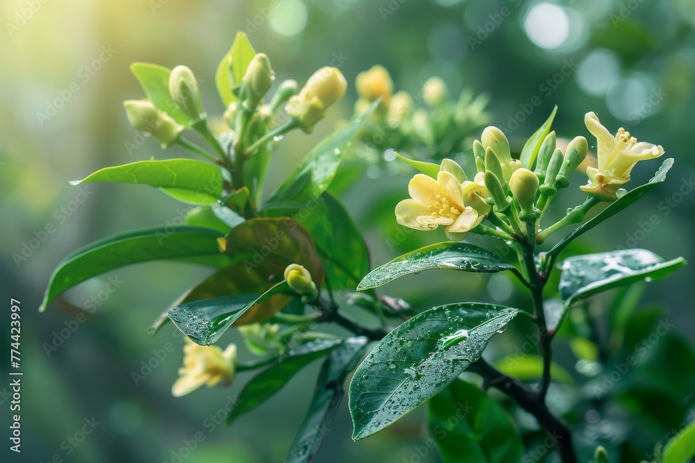 Indonesia s clove tree grows aromatic ingredients with fresh green ...