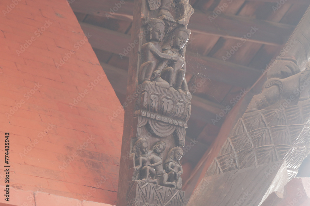 Foto de Kama Sutra Temple Varanasi India Wood Wooden Religion Hinduism ...