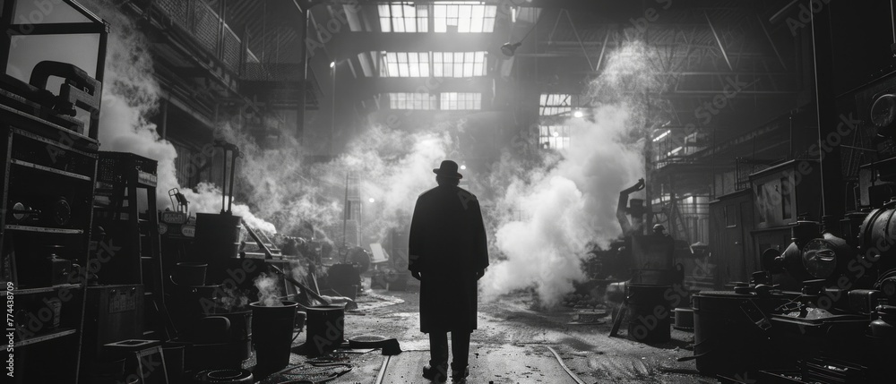 Through the lens of the camera, the worker's story unfolds like a ...