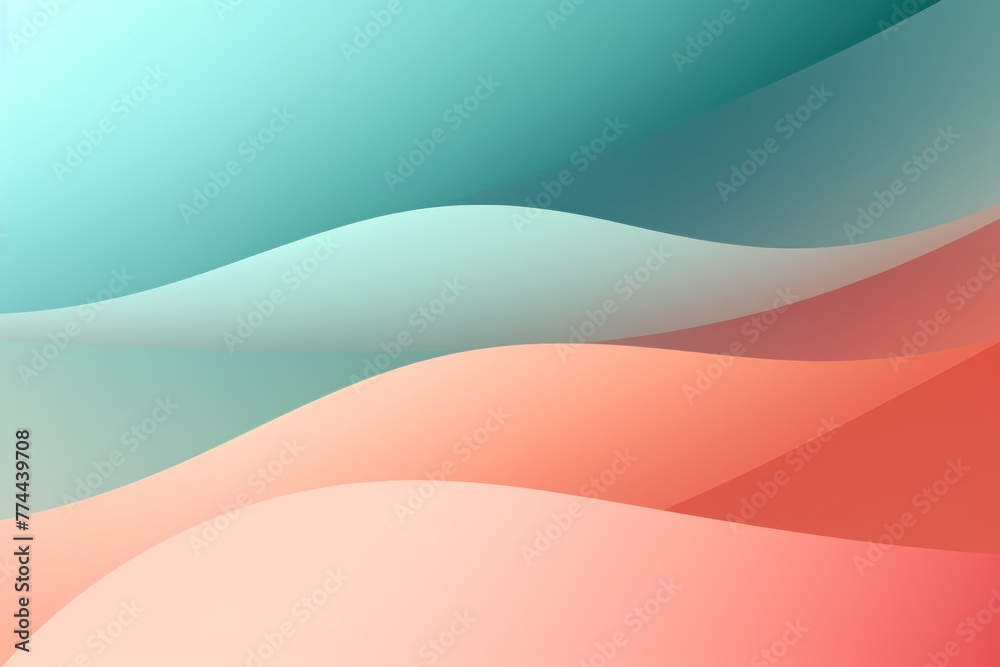 Teal Salmon Periwinkle gradient background barely noticeable thin ...