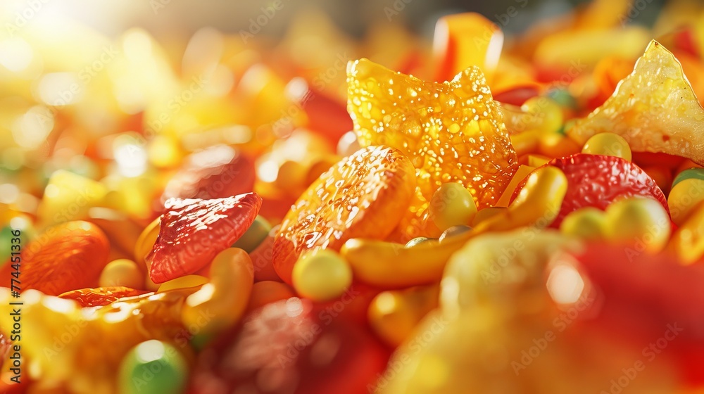 A snack made by the industry, full of processed stuff, lots of fat ...