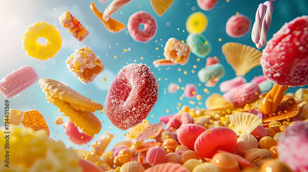 A snack made by the industry, full of processed stuff, lots of fat ...