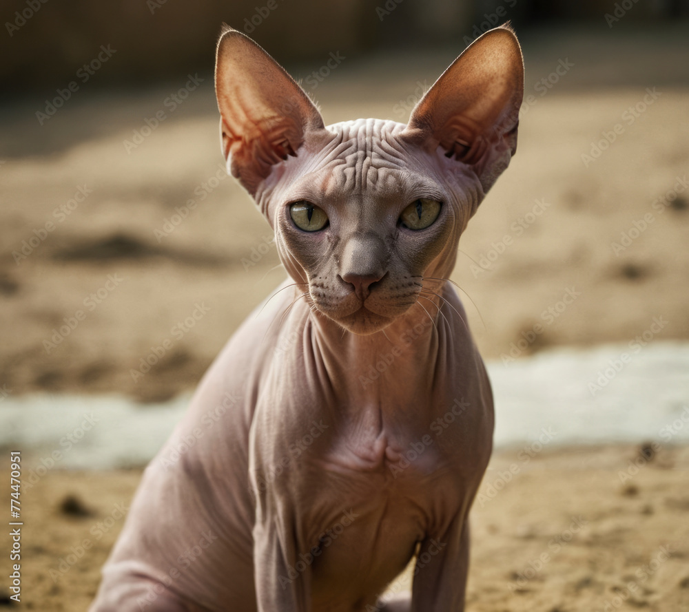 The Sphinx, also known as the Canadian Sphynx, is a breed of cat known ...