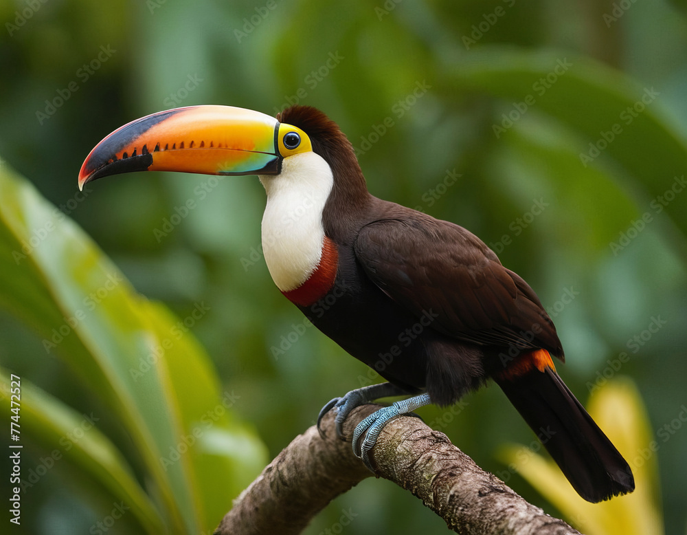 Toucans are vibrantly colored birds known for their massive, colorful ...