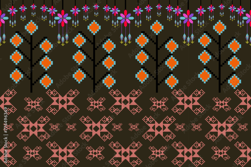 This is the local fabric pattern and native fabric pattern, which are ...