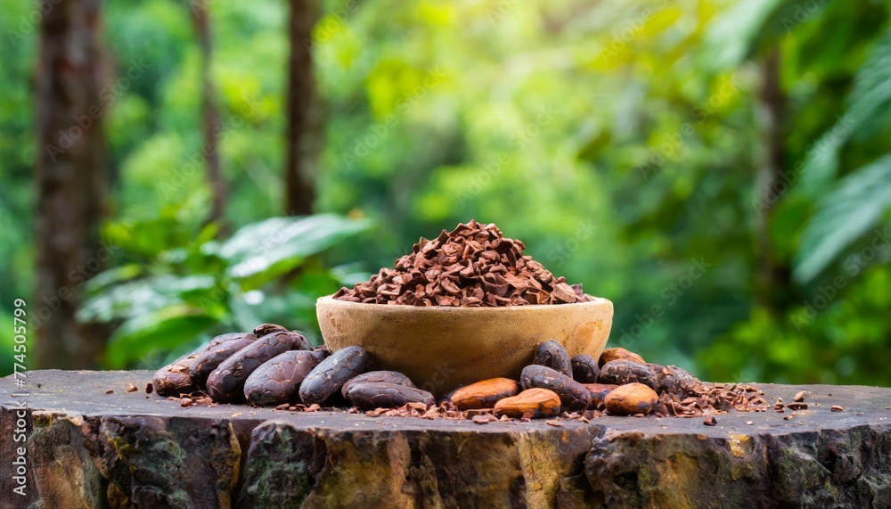 cocoa beans for chocolate making, natural chocolate made with Amazonian ...