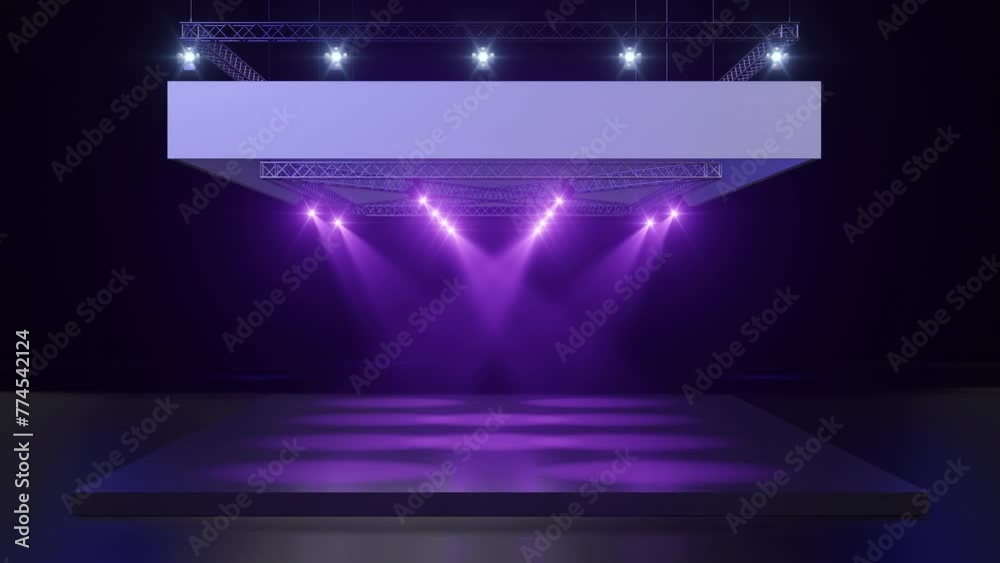 Motion Empty Display Design for mockup and Corporate identity,Display ...