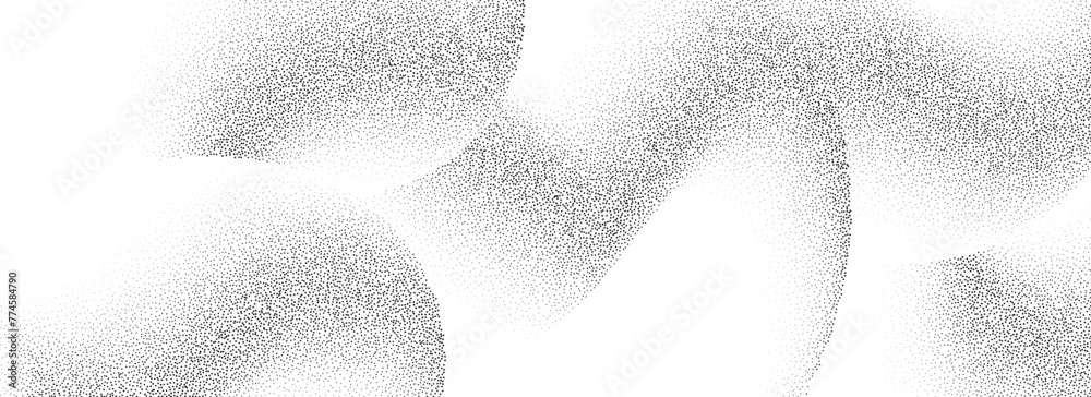 Stippled wavy sand grain texture. Grunge curved gradient wave. Grit ...