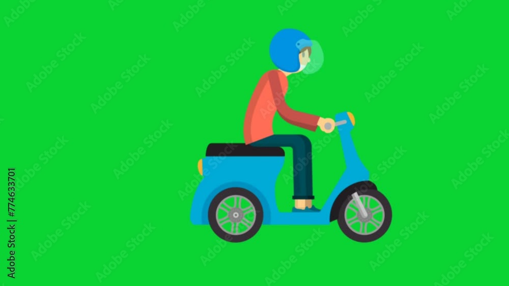 Road Trip transport, Stock Overlay 3D 4k Animation Video icon ...