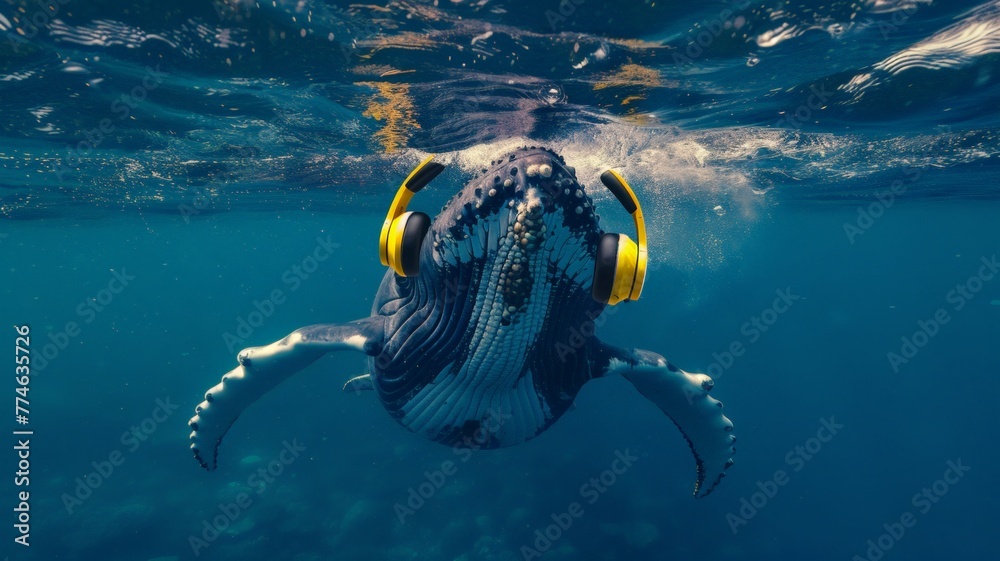 Ship noise pollution affects marine life. world ocean day world ...