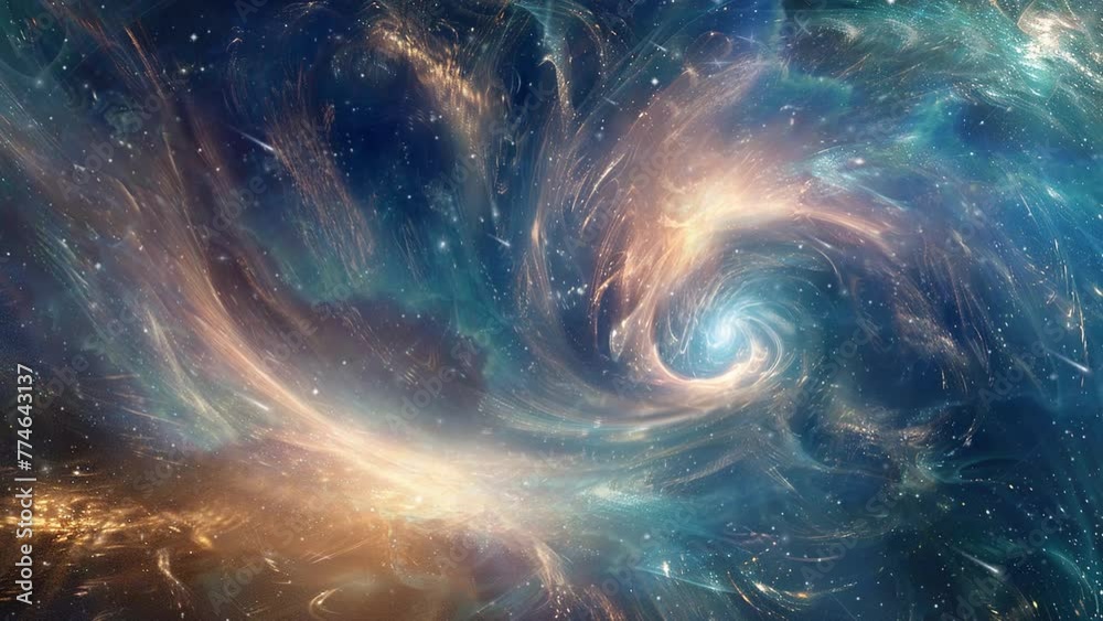 cosmic cathedral ballroom within the heart. sky cosmic background ...