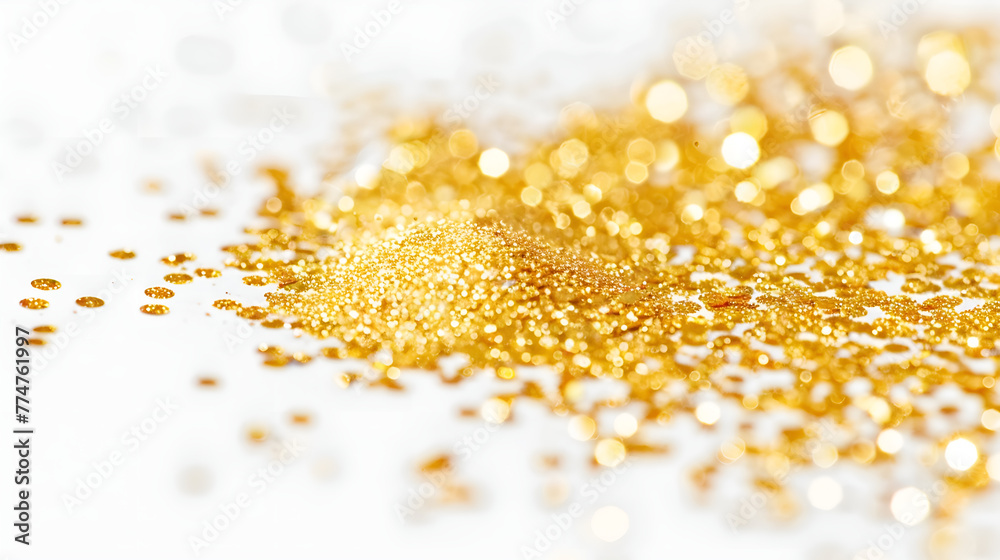 Gold Sparkle Splatter, Gold Sparkles Isolated on Transparent Background ...