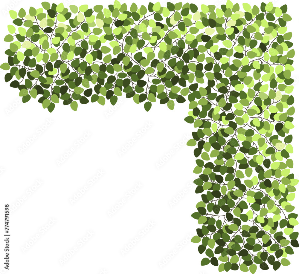 Bush for architectural floor plans. Entourage design. Top view tree for ...