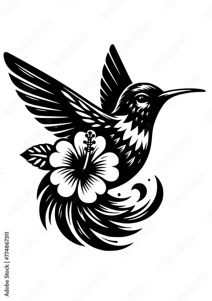 Hummingbird svg, bird svg, hummingbird flowers svg, flower hummingbird ...